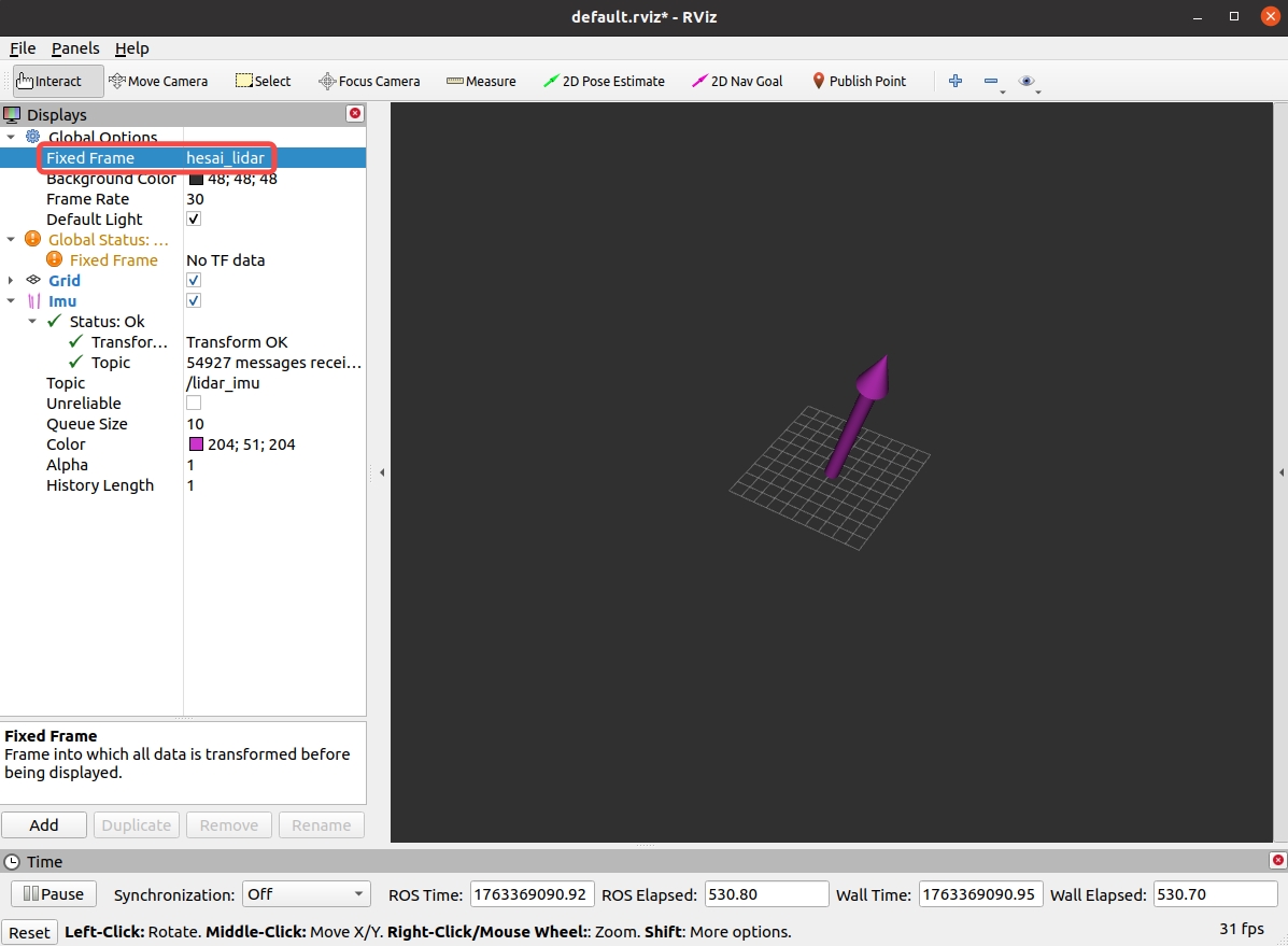 Acquire and Parse IMU Data | Developer Docs – Hesai Technology